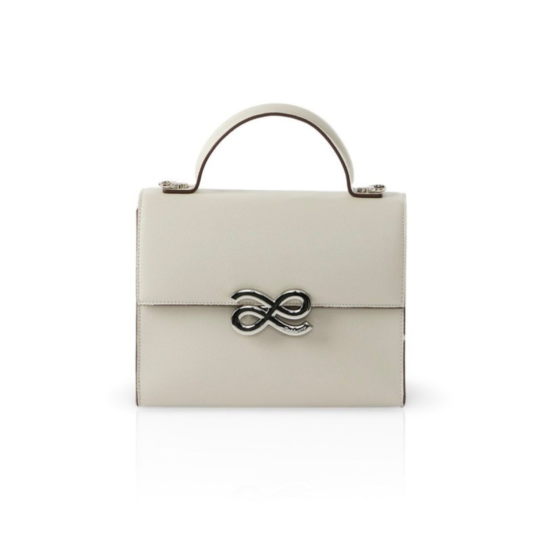 Double Timeless PU in Light Grey – houseoflittlebunny.ph